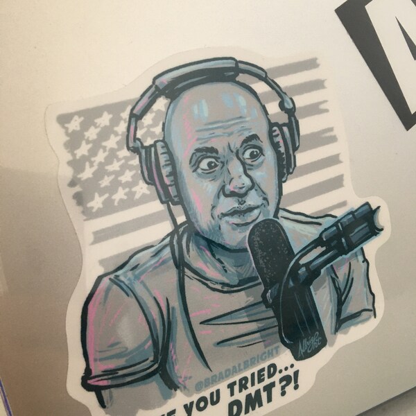 The Joe Rogan Stickersperience - Podcast Portrait Sticker Decal - FREE ...