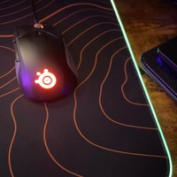 Moon Phases Mousepad, Celestial Moon Cycle Lunar Chart in Black and ...