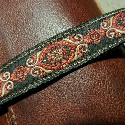 Slim Retro Purse Strap Geometric Pattern Replacement - Etsy