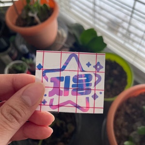 Custom K-pop Kpop Holo Decal Vinyl Lightstick Sticker - Etsy