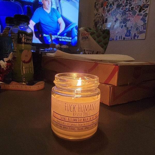 Dirty Hippie™ Hand-poured Soy Candle - Patchouli Scented Candle ...