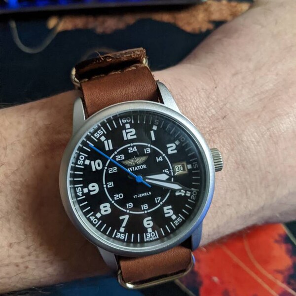 Vintage Watch, Aztec Calendar Watch, Watch Men's, Watch With a Coin ...