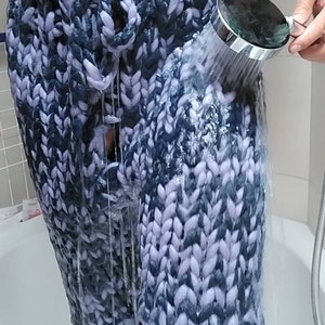 3 Kg Turtleneck Sweater Itchy Scratchy Thick Knit Chunky Mens Wool ...