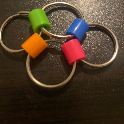 Key Ring Fidgets 3 Styles and 16 Colors - Etsy