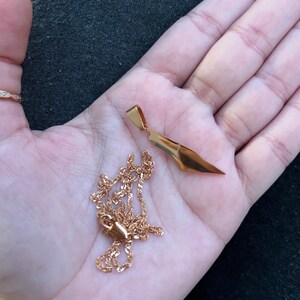 Beautiful Iraq Map Contour Pendant With Small Heart Charm Necklace ...