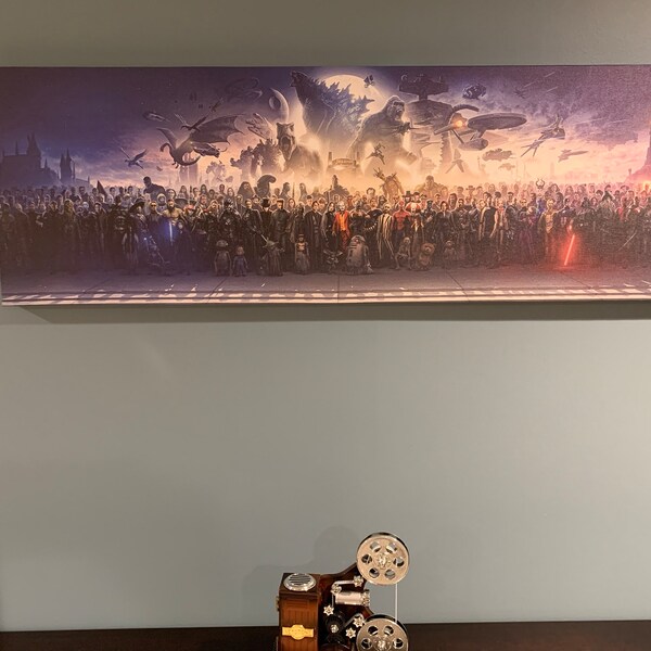 Blockbuster Fine Art Panorama Canvas Print, 150 Movie Blockbuster ...