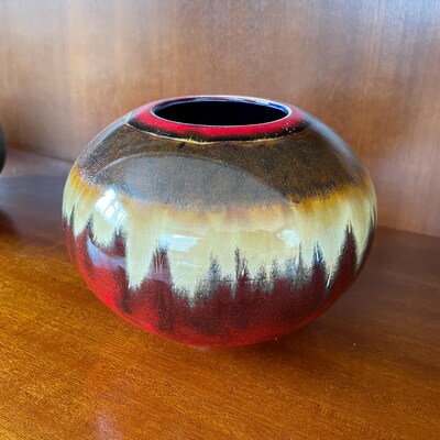 Vintage Oil Painting Female Reclining Nude on Bed in Interior Signed ...