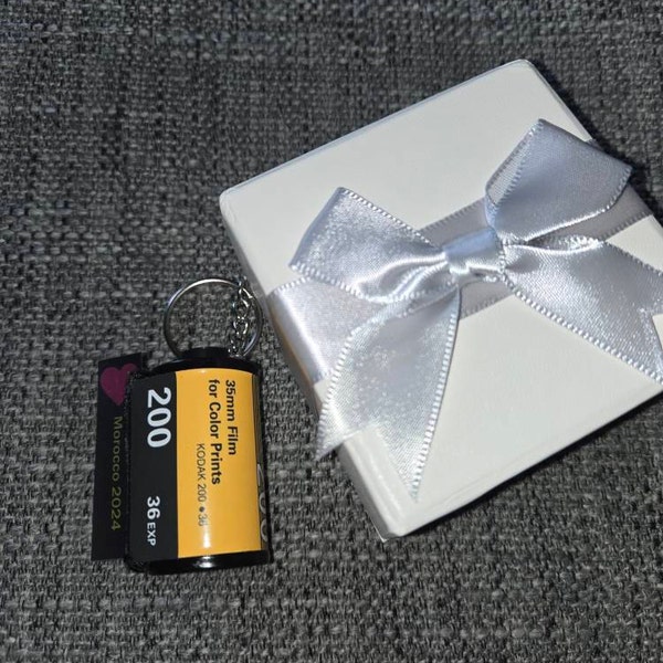 5-40 Personalized Photos Film Roll Keychain, Camera Film Roll Keyring ...