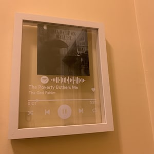 Custom Glass Music Plaque Playlist Song Code Music Glass Sheet ...