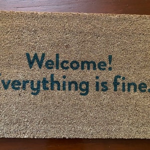 Welcome Everything is Fine. the Good Place Netflix Quote Famous TV Show ...