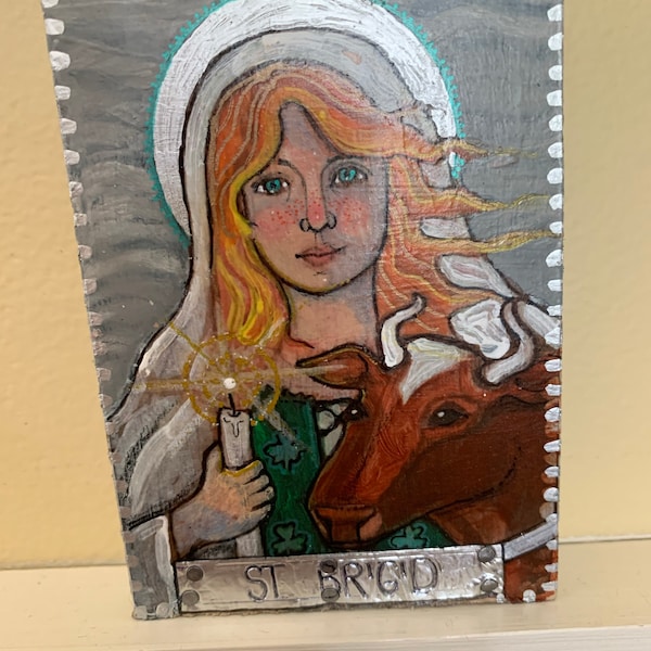 St. Brigid Icon - Etsy