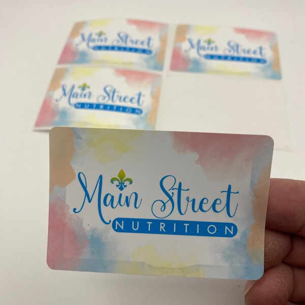 Custom Kraft Labels on a Roll - Circle or Square Kraft Stickers - Etsy