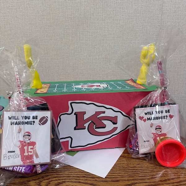 Patrick Mahomes Birthday Card Greeting Kansas City Chiefs Funny Cartoon ...