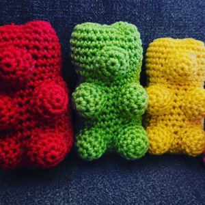 Gummy Bears Crochet Pattern PATTERN ONLY PDF Download Amigurumi ...