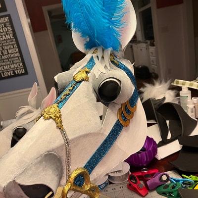 Horse Head Costume mask Pattern - Etsy