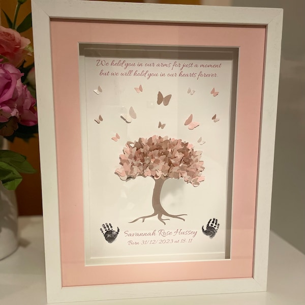 Baby Loss Butterfly Tree for Angel Baby Gift Miscarriage Keepsake ...