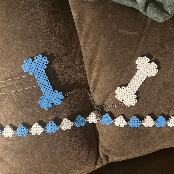 Undertale Sans Inspired Melted Bead Belt Loop Chain - Etsy