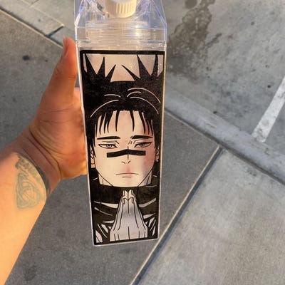 Anime Inspired Milk Carton Water Bottle Nanami Kento Milk Carton Bottle ...