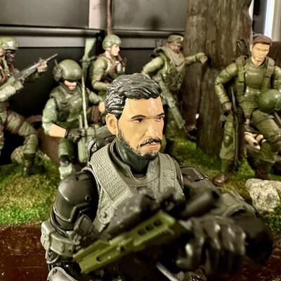 One-eyed Assassin Inspired 1/12 Scale Head Classified Compatible V - Etsy