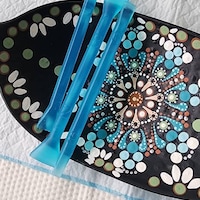 Splat Mirror Frame Silicone Mould, Jesmonite Mirror Mould Concrete Mold ...