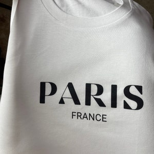 Paris France Shirt, Vacation in Paris, Gift for Travel Lover, Paris ...