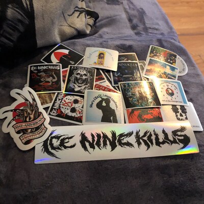 Motionless in White Stickers Set 13 Stickers, Band Stickers, Metal ...