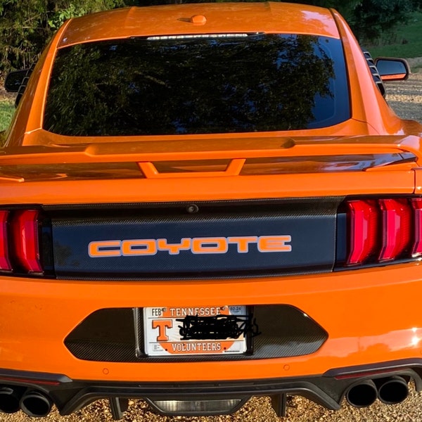 Mustang GT 2 Tone "coyote" Decklid Decal - Etsy