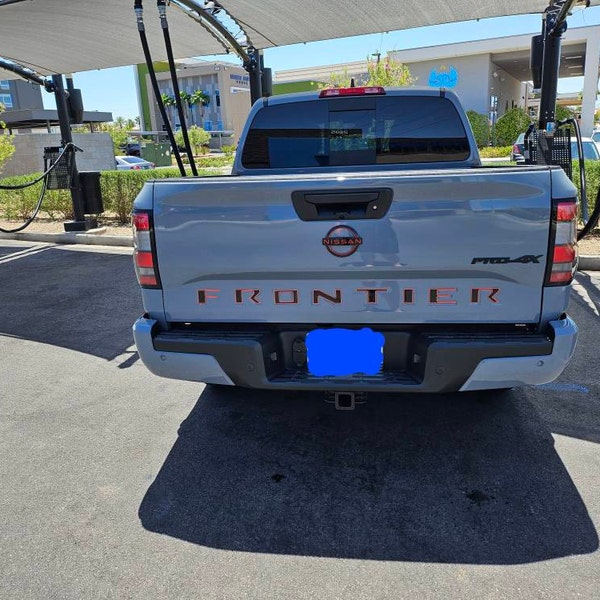 For NISSAN FRONTIER 2022 2023 2024 2025 Raised Tailgate Decals Stickers ...