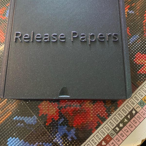 Diamond Painting Release Paper Storage Box - Etsy