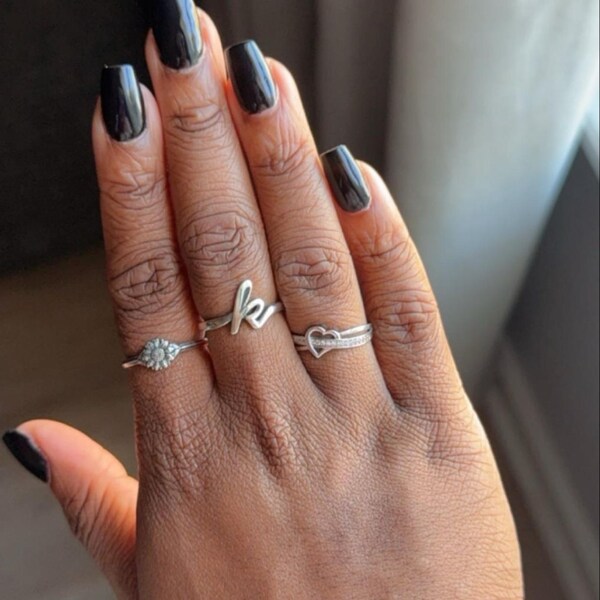 14K Solid Gold Bamboo Ring, 925 Sterling Silver Bamboo Ring, Bamboo ...