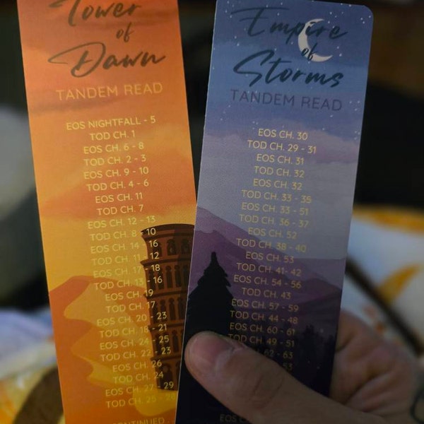 Throne of Glass Tandem Read Bookmarks | Empire of Storms & Tower of ...