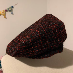 Newsboy Hat Sewing Pattern Paperboy 8 Panel Cap Download Pdf, Sizes: S ...