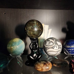 Extra Large/large Quartz Crystal Ball, Divination, Scrying, Pagan ...