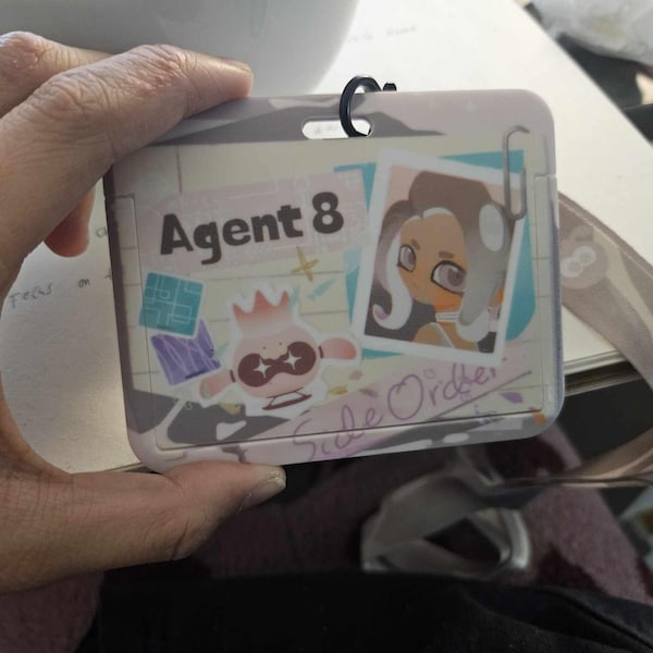 Splatoon Inkling Octoling Side Order Agent 8 Salmon Run Grizzco Card ...