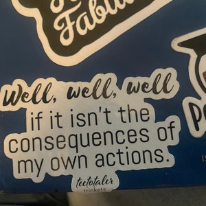 Pause, Pray, Proceed, Custom Vinyl Sticker, AA Stickers, Recovery ...