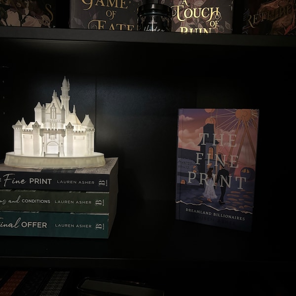 Sleeping Beauty Castle Night Light - Cake Topper - 3D Printed ...