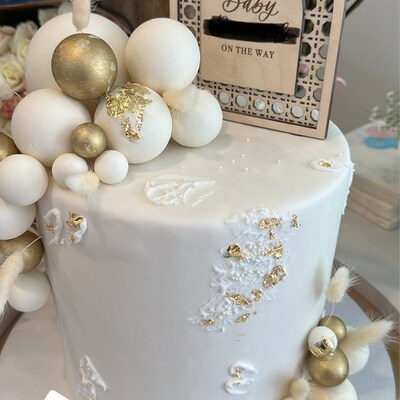 Boho Rattan Cake Topper, Mr and Mrs Cake Topper, Last Name Cake Topper ...