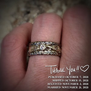 Unusual Garnet Branch Engagement Ring Twisted Branch Ring | Etsy