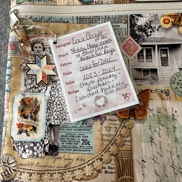 Printable Cross Stitch Project Cards for Organisation, Cross Stitch Gift, Cross Stitch ...