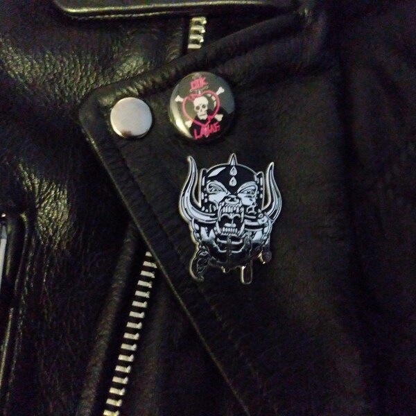 EVIL NEVER DIES Enamel Pin - Etsy