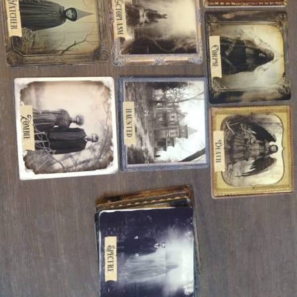 Tricks and Treats Halloween Oracle Deck, Vintage Halloween Divination ...