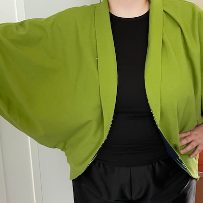 Cocoon Jacket PATTERN Digital Pdf Video Tutorial, Draped, Unisex, Lined ...