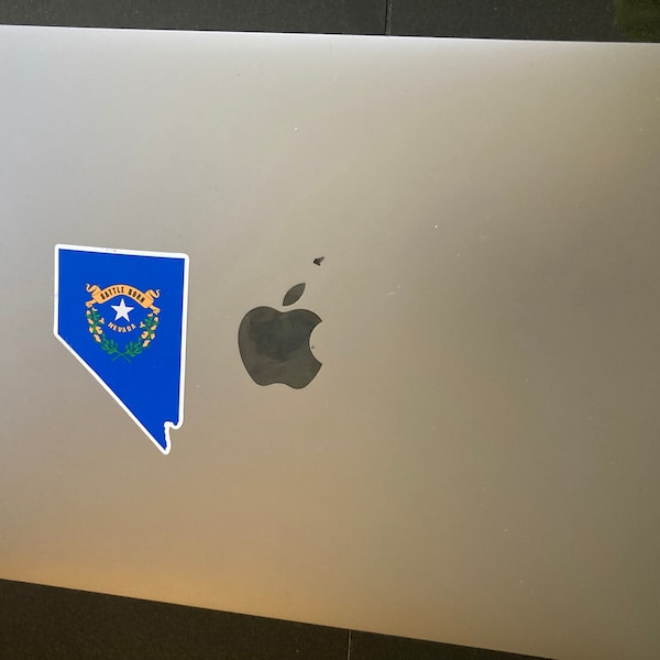 Nevada Decal - NV State Flag Decal - Nevada State Bumper Sticker ...