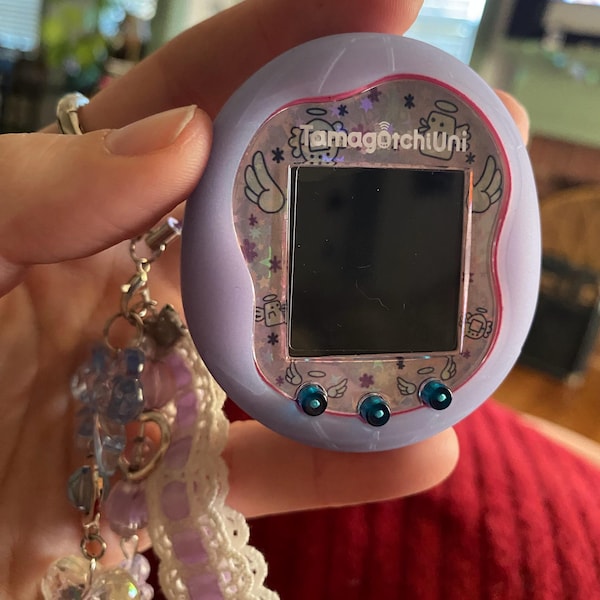 Tamagotchi Uni Faceplate Angelgotchi Holographic - Etsy