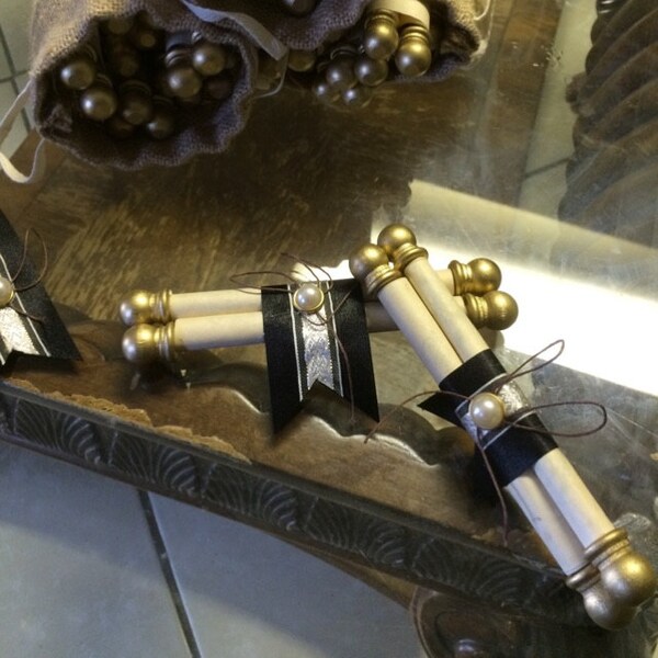 6-inch DIY 150-pairs Scroll Invitation Rods - Etsy