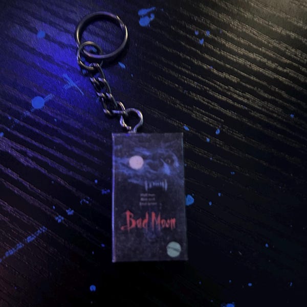 Miniature VHS Inspired Movie Keychain Charm Tons of Titles You Choose ...