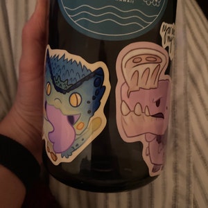 Monster Hunter World Stickers Set B | Etsy
