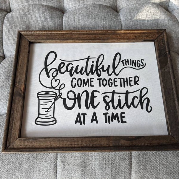 Beautiful Things Come Together, Sewing Quilting Quote Digital Files ...
