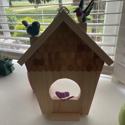 Hanging Birdhouse Nora Fleming Display - Etsy