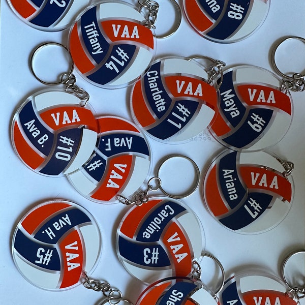 Volleyball Sign With Player Name and Number / Volleyball Decorations ...